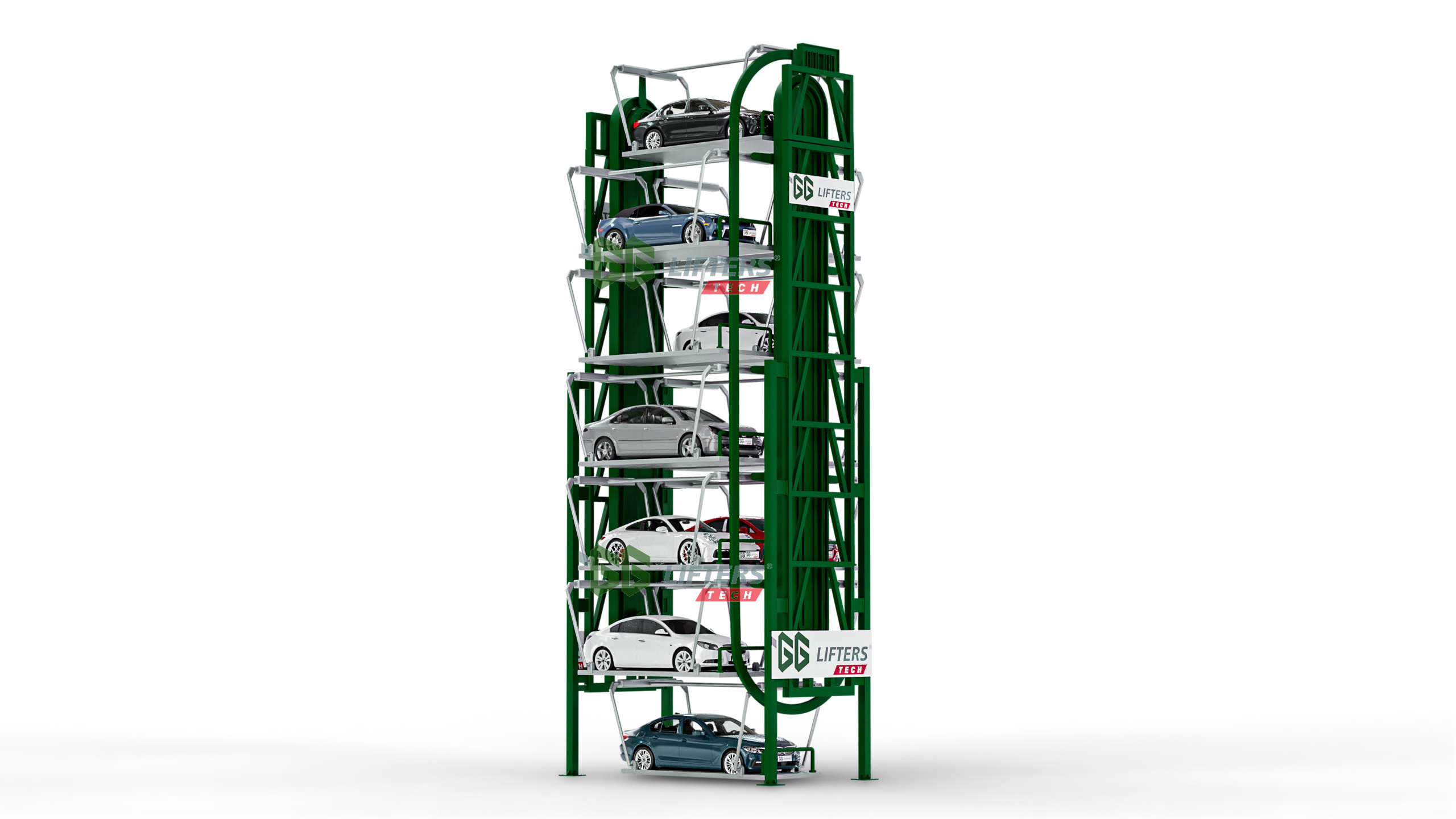GG Lifterstech | ROTARY (Carousel) PARKING SYSTEM (PCX12D)