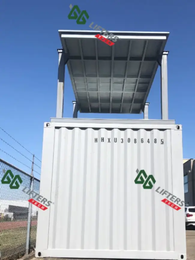 GG Lifterstech | UNDERGROUND HOME GARAGE INSIDE 20'GP CONTAINER (UHCS-1)